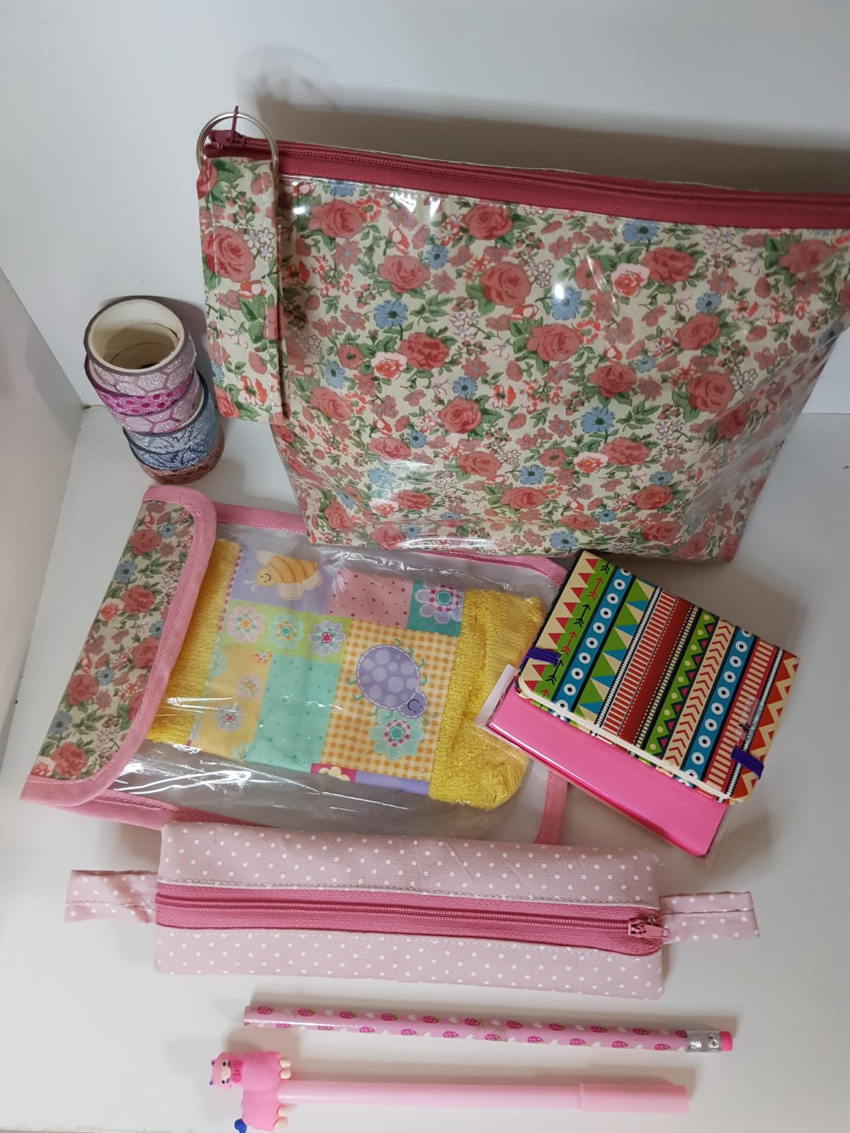 Kit floreada rosada – PatchHousePY